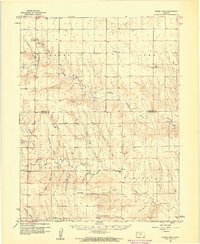 1959 Map of Harris Draw, Wallace County, KS — High-Res | Pastmaps